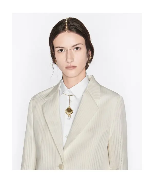 Dior Gold Logo Necklace