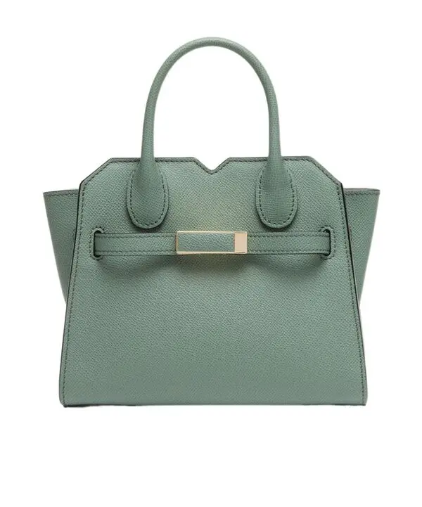 VALEXTRA Milano Micro Crossbody Bag - Tree Green