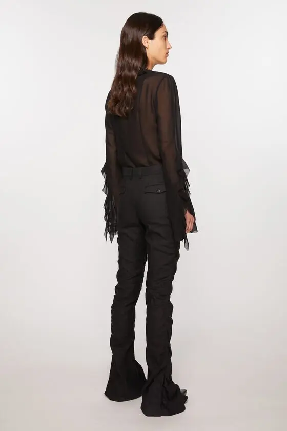 Acne Studios Mid-waist Flared Trousers