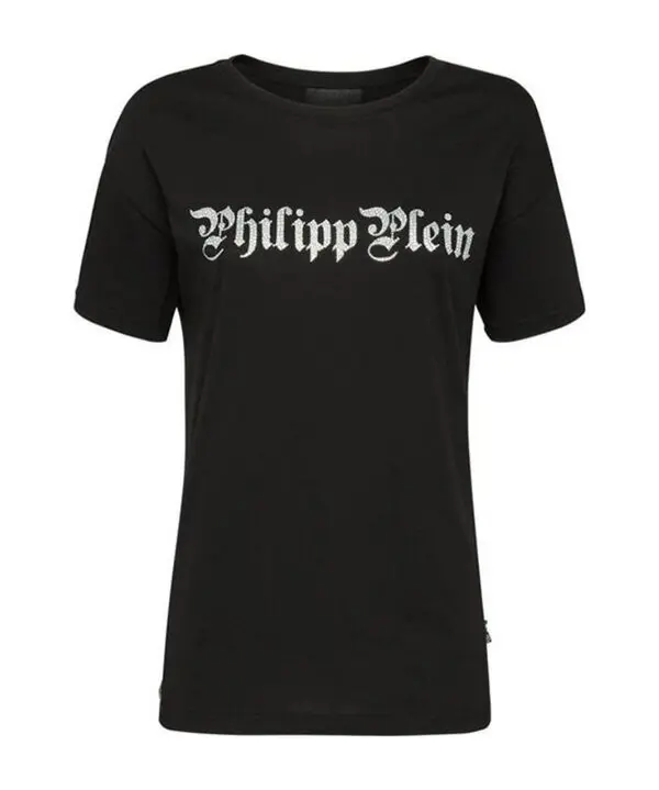 Philipp Plein Round-necked T-shirt - Black