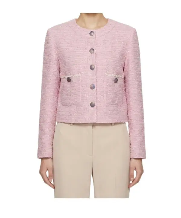 Marissa Chiara Crew Neck Casual Jacket
