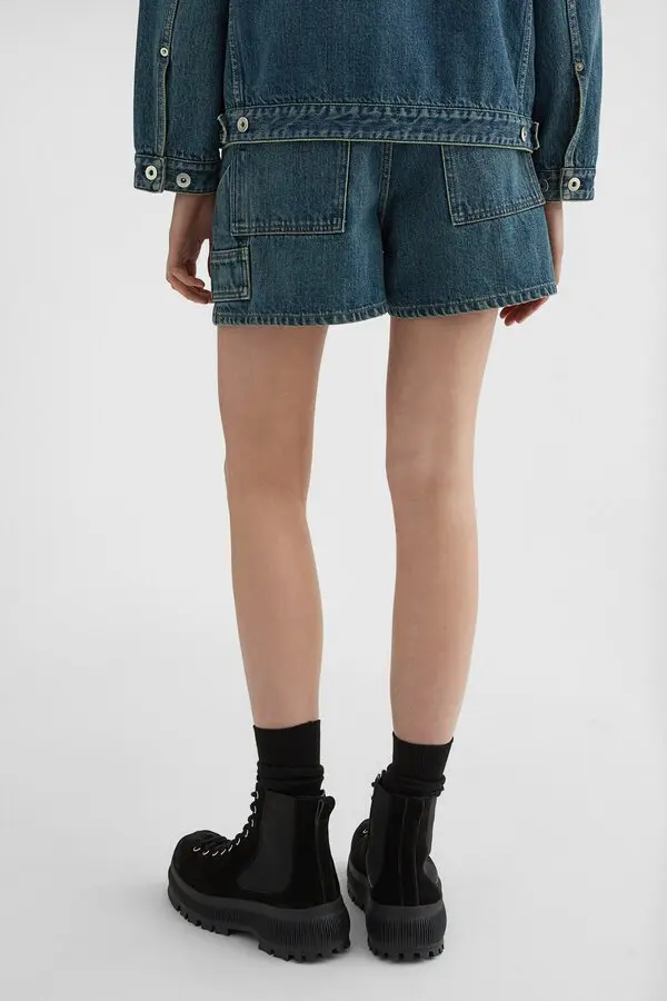 JIL SANDER Denim Shorts