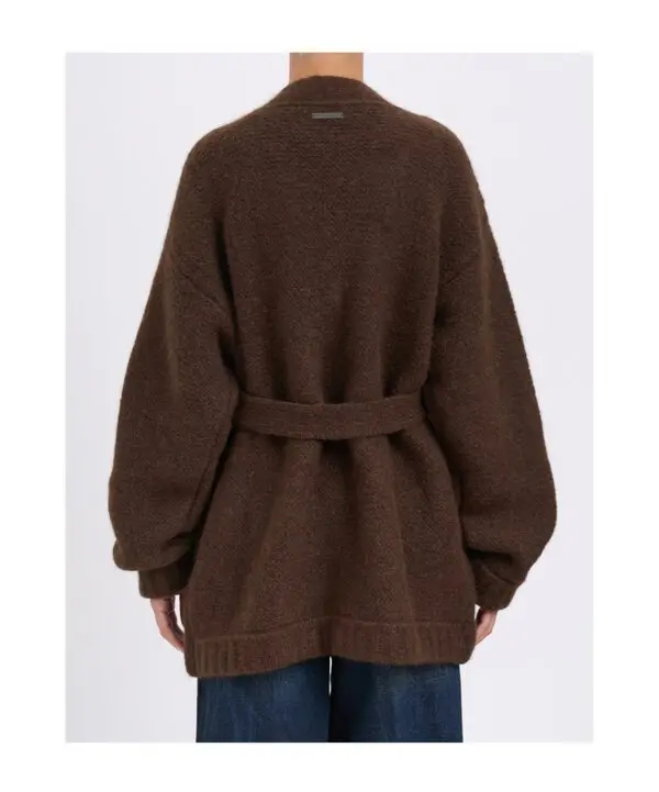 Dsquared2 Belted V-neck Cardigan