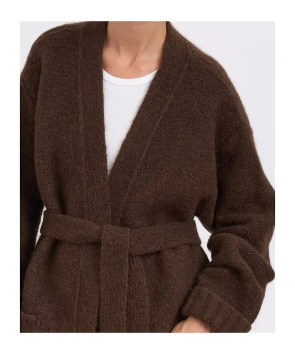 Dsquared2 Belted V-neck Cardigan