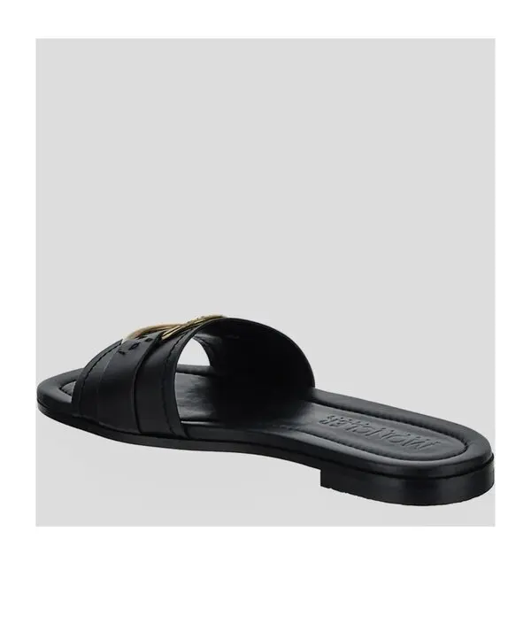 Moncler Bell Slip-on Slides With Logo Detail