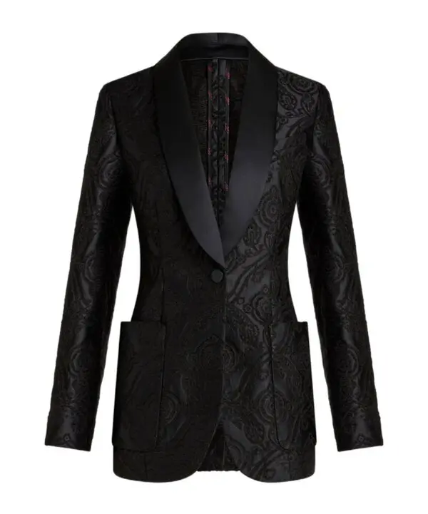 Etro Silk Jacquard Blazer