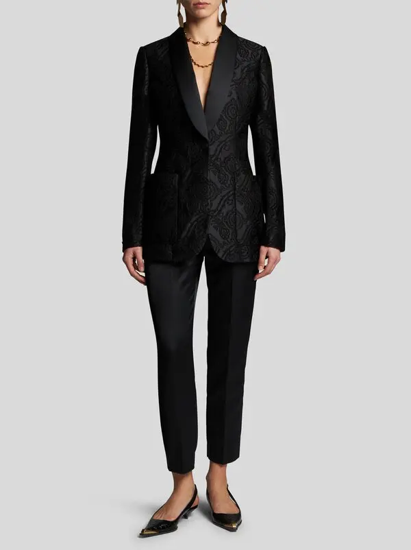 Etro Silk Jacquard Blazer