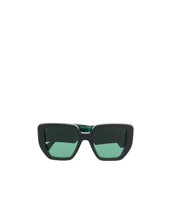Gucci Oversized Square Frame Sunglasses - Black