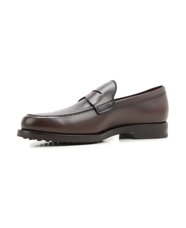 TOD'S Slip-on Penny Loafers - Brown