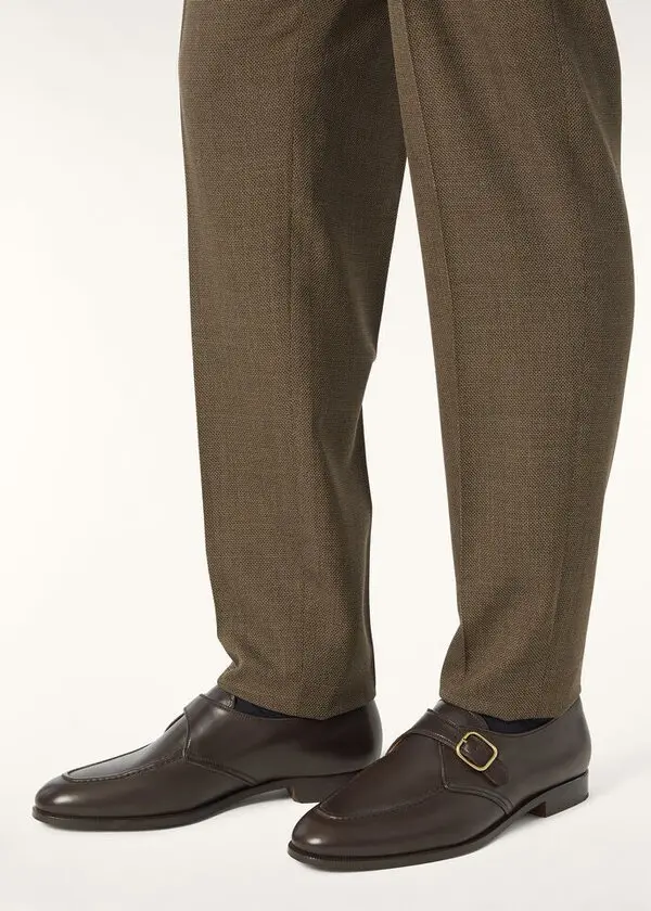 Loro Piana Sergio Derby Buckled Shoes