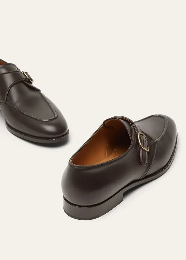 Loro Piana Sergio Derby Buckled Shoes