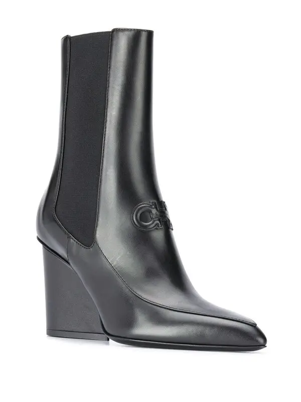 FERRAGAMO Embellished Ankle Boots