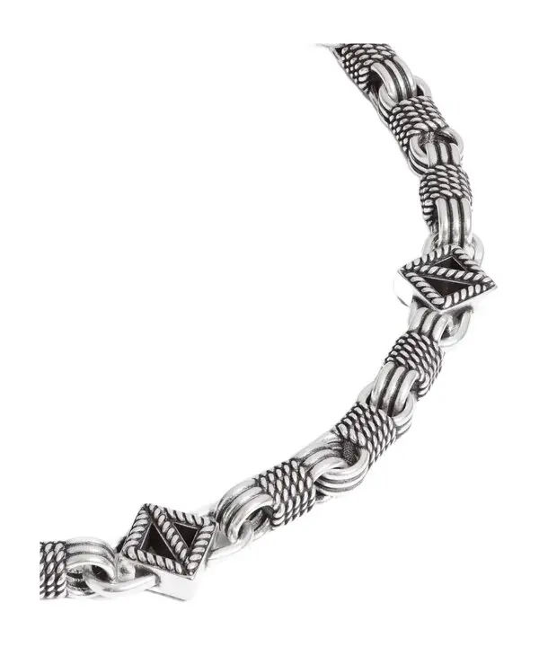 Dior Cd Diamond Buffalo Necklace - Gray