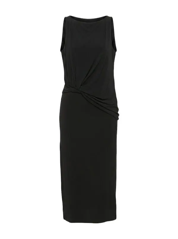Jacquemus Twist Detailed Long Dress