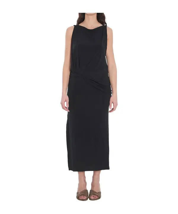 Jacquemus Twist Detailed Long Dress