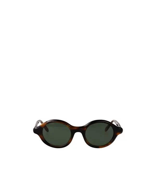 Loewe Oval Frame Sunglasses - Green