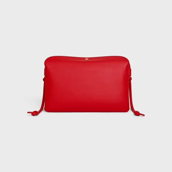 Celine Trio Flap In Smooth Lambskin