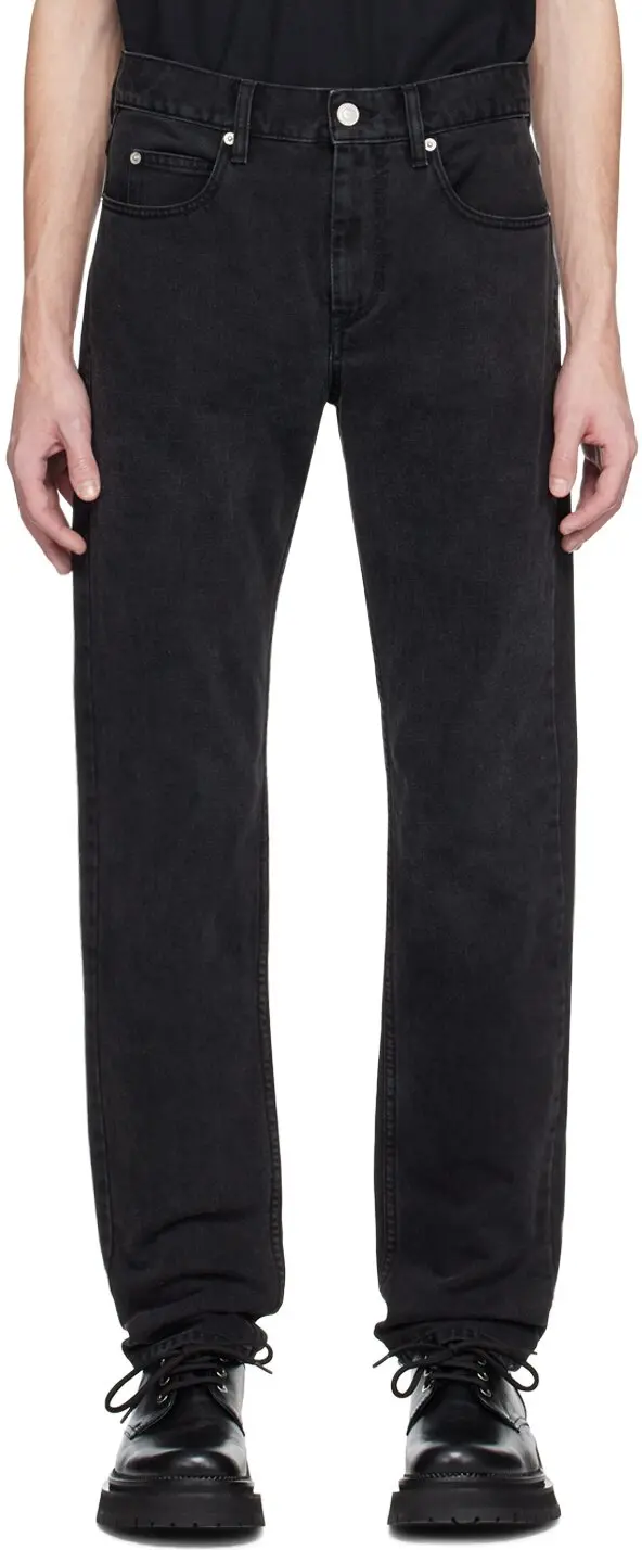 Isabel Marant Étoile Skinny Cut Jeans With Logo Detail