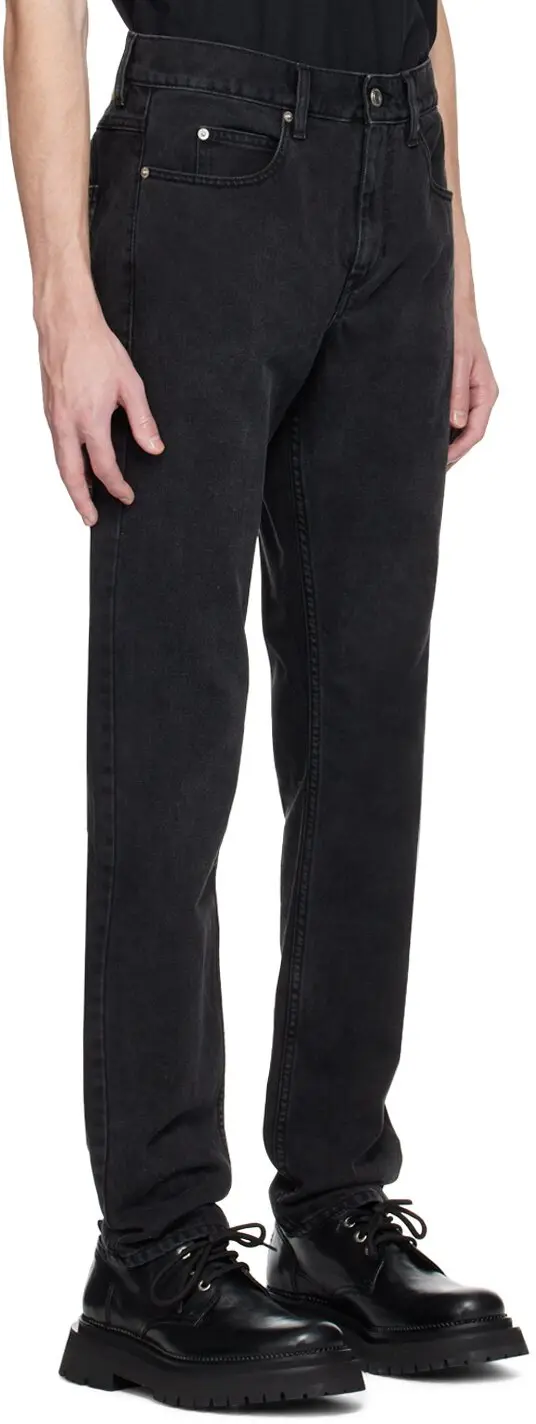 Isabel Marant Étoile Skinny Cut Jeans With Logo Detail