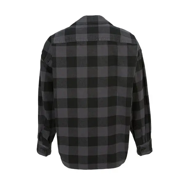 Mihara Yasuhiro Checked Long Sleeve Jacket - Black