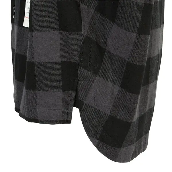 Mihara Yasuhiro Checked Long Sleeve Jacket - Black