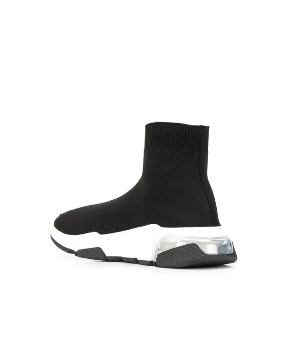Balenciaga Speed Clear Sole Sneakers - Black