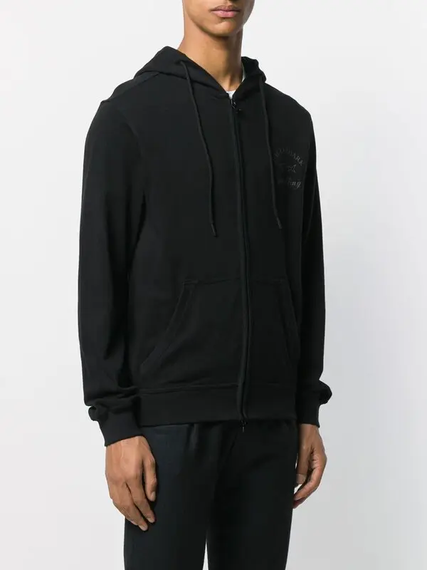PAUL  SHARK Paul & Shark Zip-up Hooded Jacket With Logo Detail