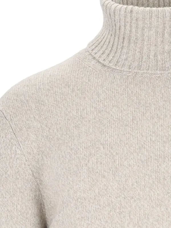 AMI Paris De Coeur Roll Neck Knitted Jumper