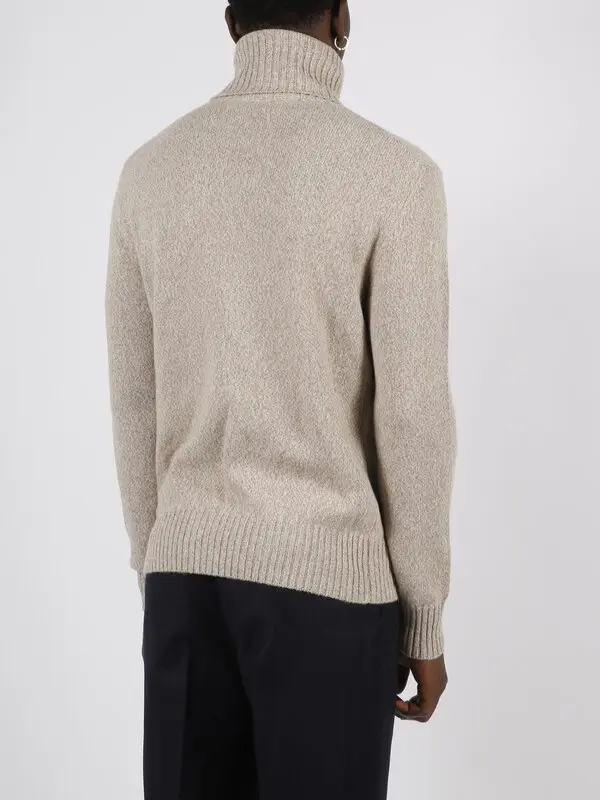 AMI Paris De Coeur Roll Neck Knitted Jumper