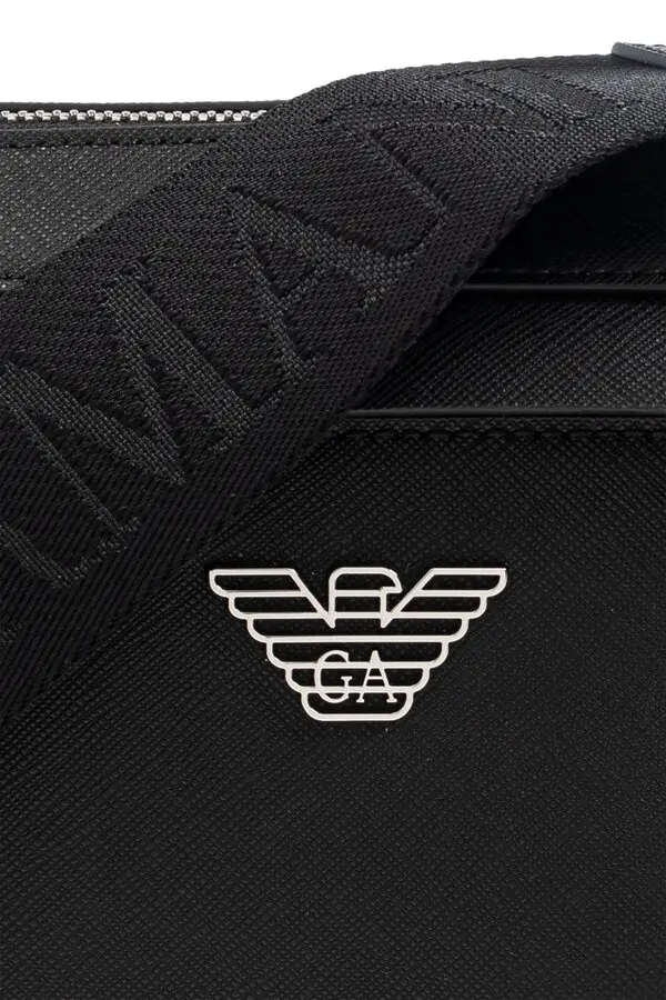 Emporio Armani Eagle Plate Mini Camera Bag