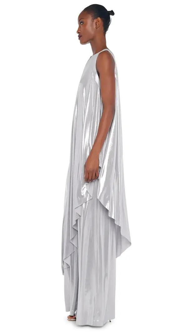 Norma Kamali One-shoulder Asymmetric Tunic