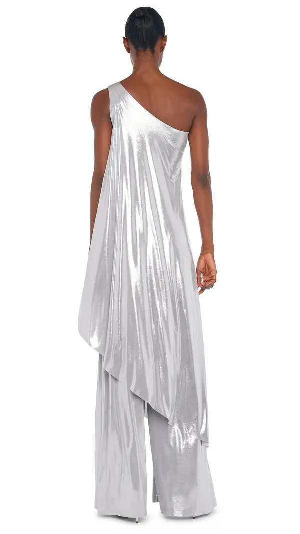 Norma Kamali One-shoulder Asymmetric Tunic
