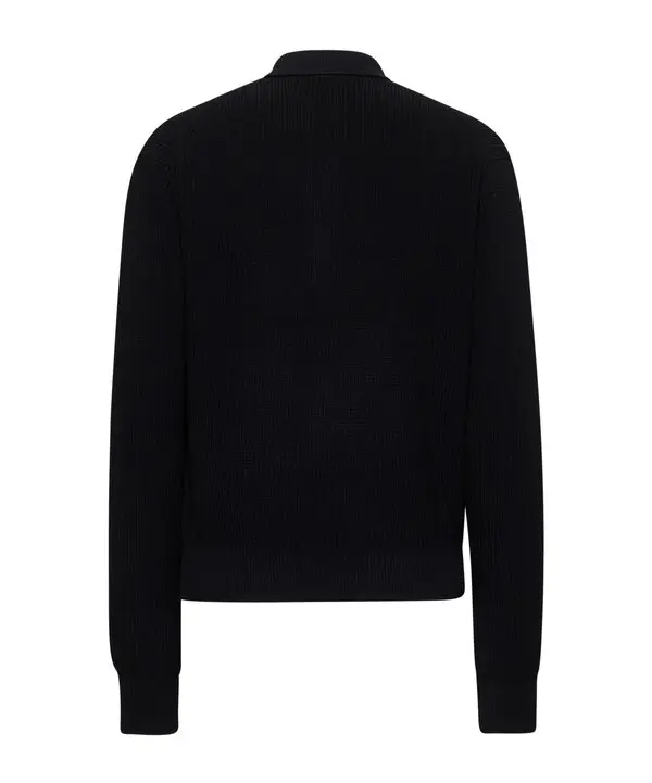 Studio Nicholson Chesapeake Long Sleeve Polo Top