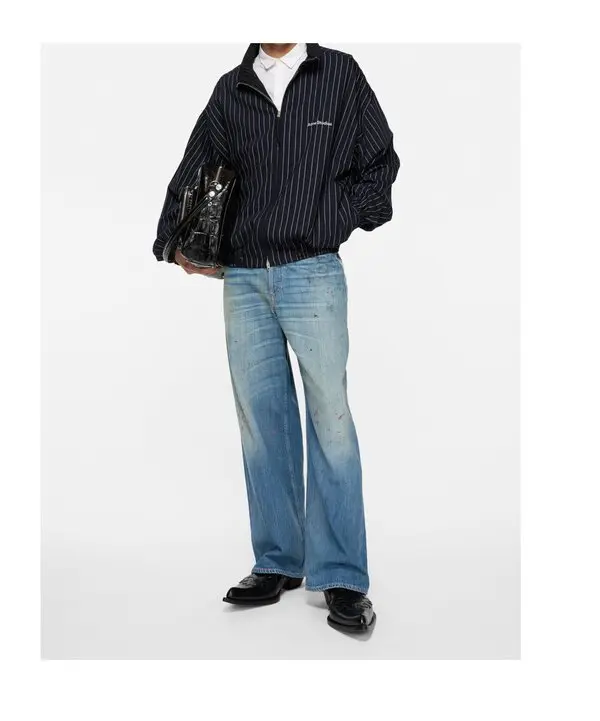 Acne Studios 1981 Loose Fit Jeans - Medium Blue