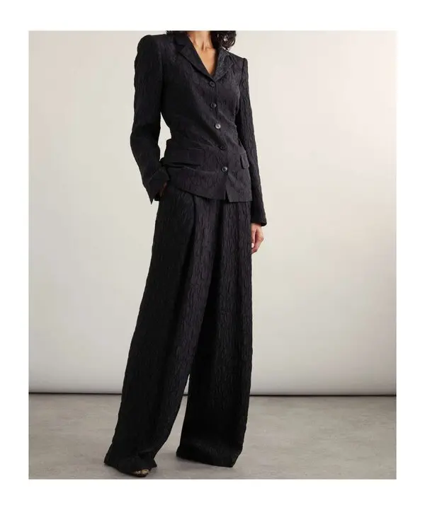 Dries Van Noten Single-breasted Blazer - Black