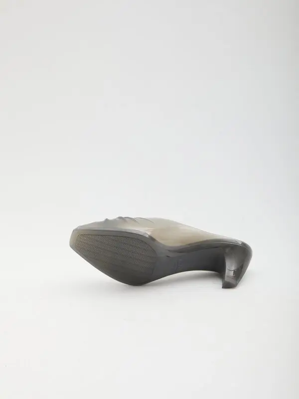 Chloé Jelly Twist Detailed Slip-on Mules - Gray