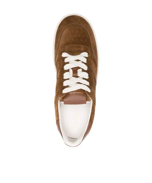 GIANVITO ROSSI Slam Low-top Sneakers - Brown