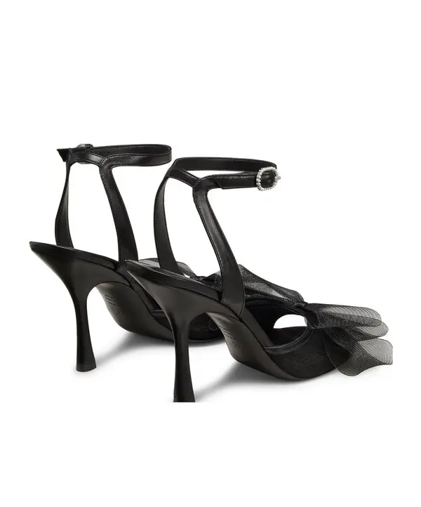 STUART WEITZMAN Bow Detail High Heel Sandals