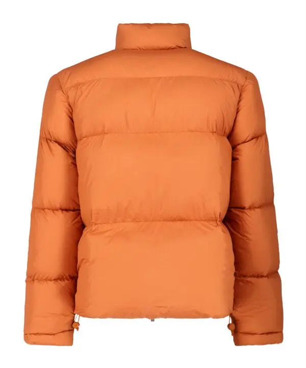 K-WAY Short Puffer Jacket With High Collar