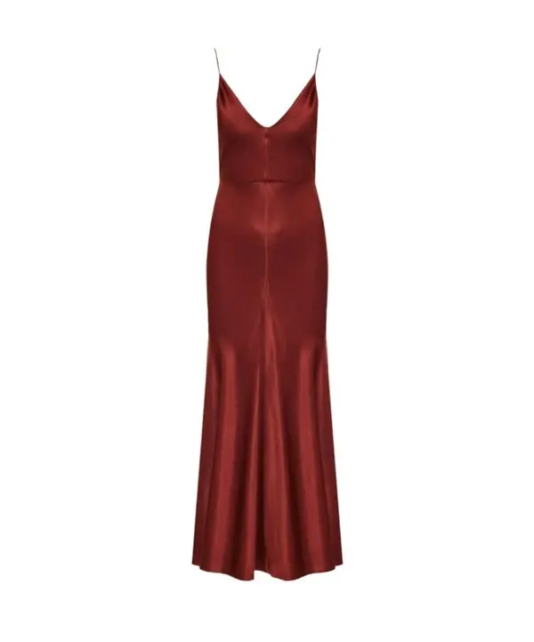 Gabriela Hearst Brigita Dress - Ocher