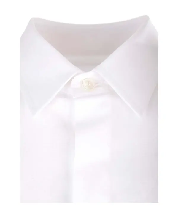 Valentino Garavani Buttoned Curved Hem Shirt