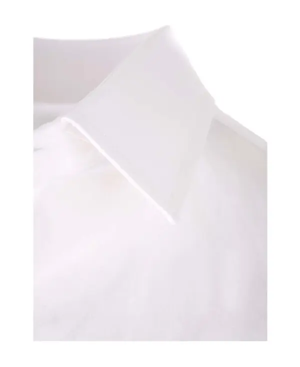 Valentino Garavani Buttoned Curved Hem Shirt