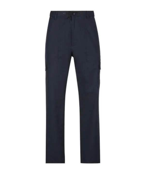 Moncler Gabardine Jogging Trousers With Drawstring And Belt Loops