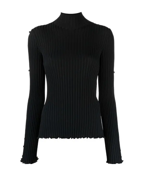 Bottega Veneta Cut-out Turtleneck Sweater