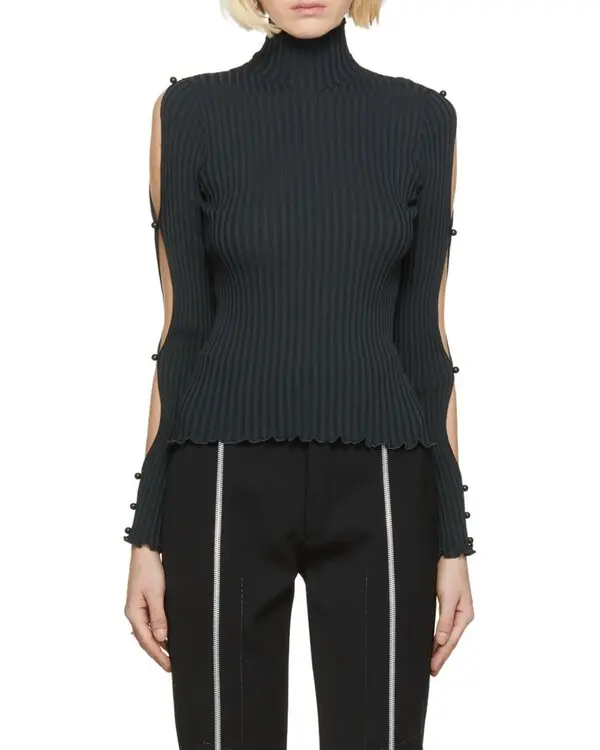 Bottega Veneta Cut-out Turtleneck Sweater