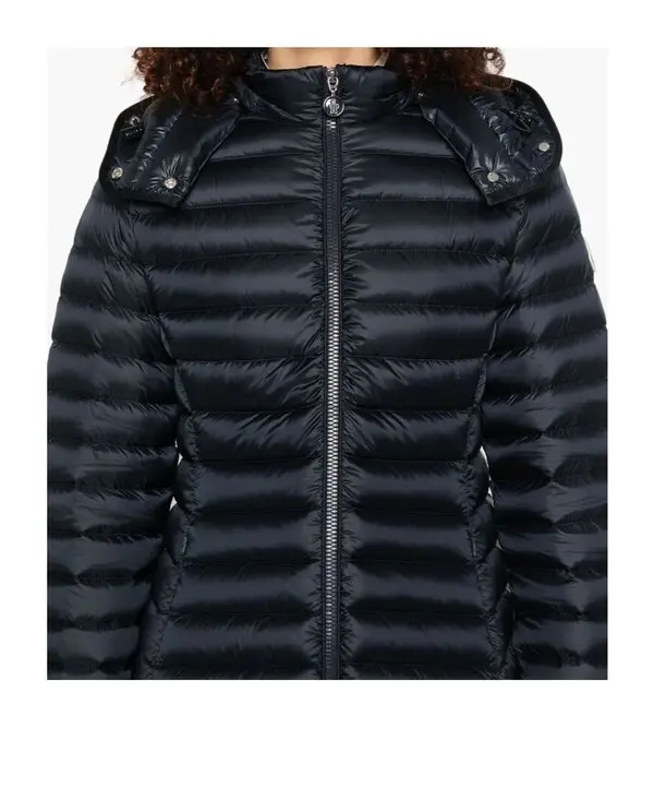Moncler Long Sleeve Quilted Hooded Zip-up Padded Jacket