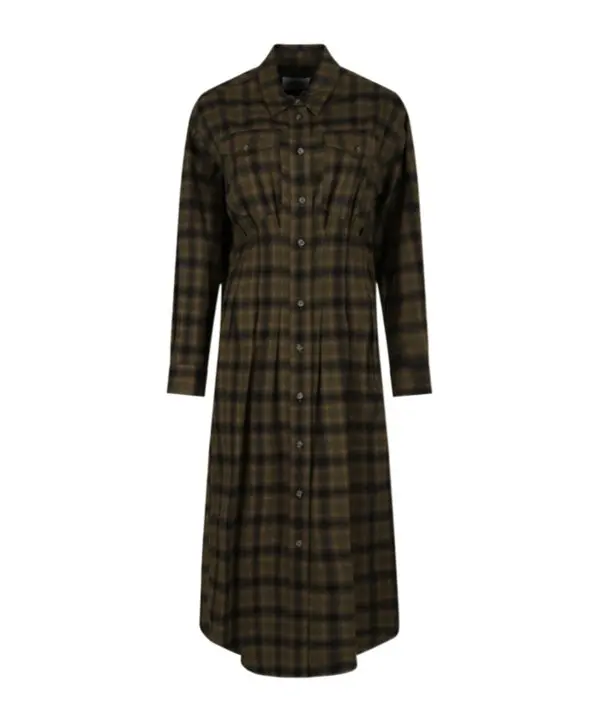 Isabel Marant Étoile Checked Shirt Dress