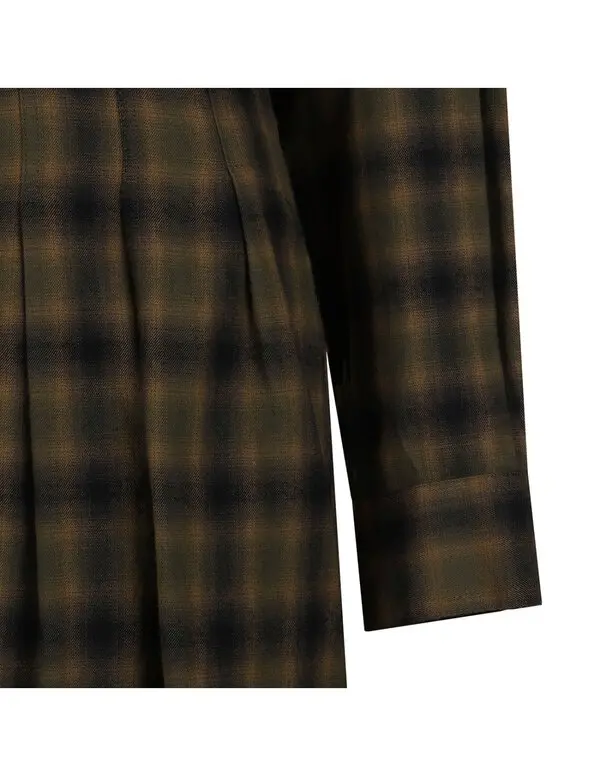 Isabel Marant Étoile Checked Shirt Dress