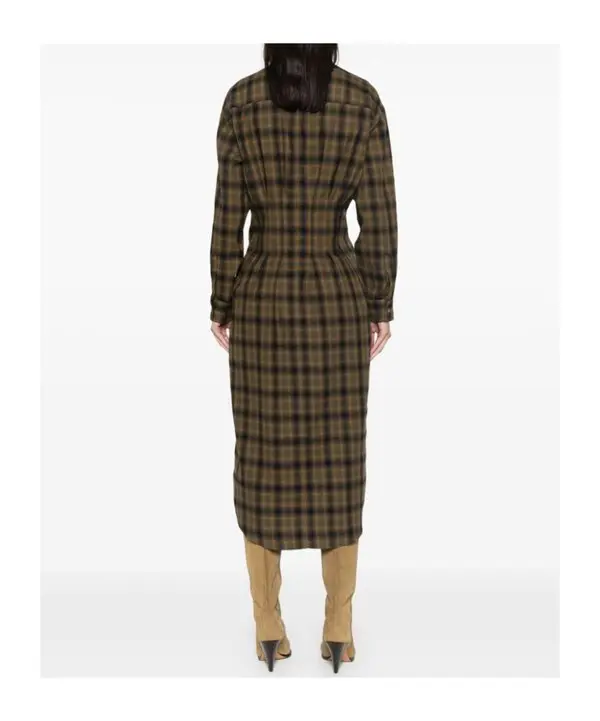 Isabel Marant Étoile Checked Shirt Dress