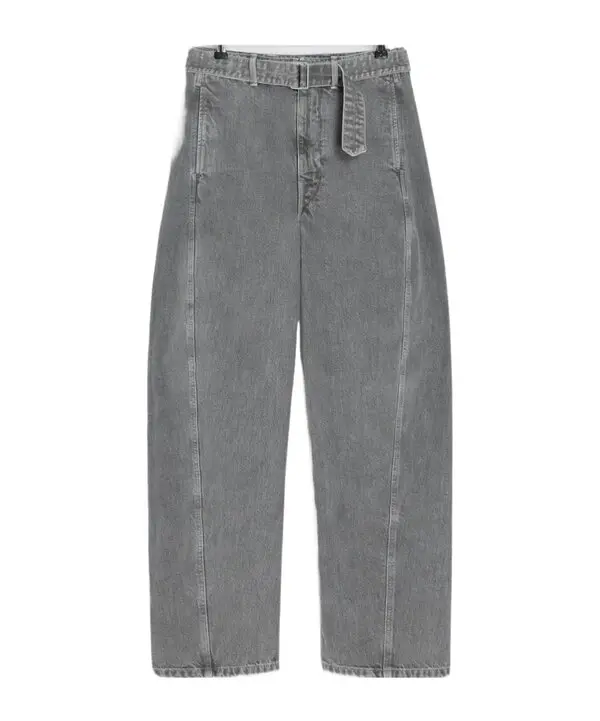 LEMAIRE Twisted Belted Pants - Heather